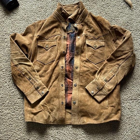 STS Ranchwear | Jackets & Coats | Sts Ranchwear Sude Leather Jacket ...